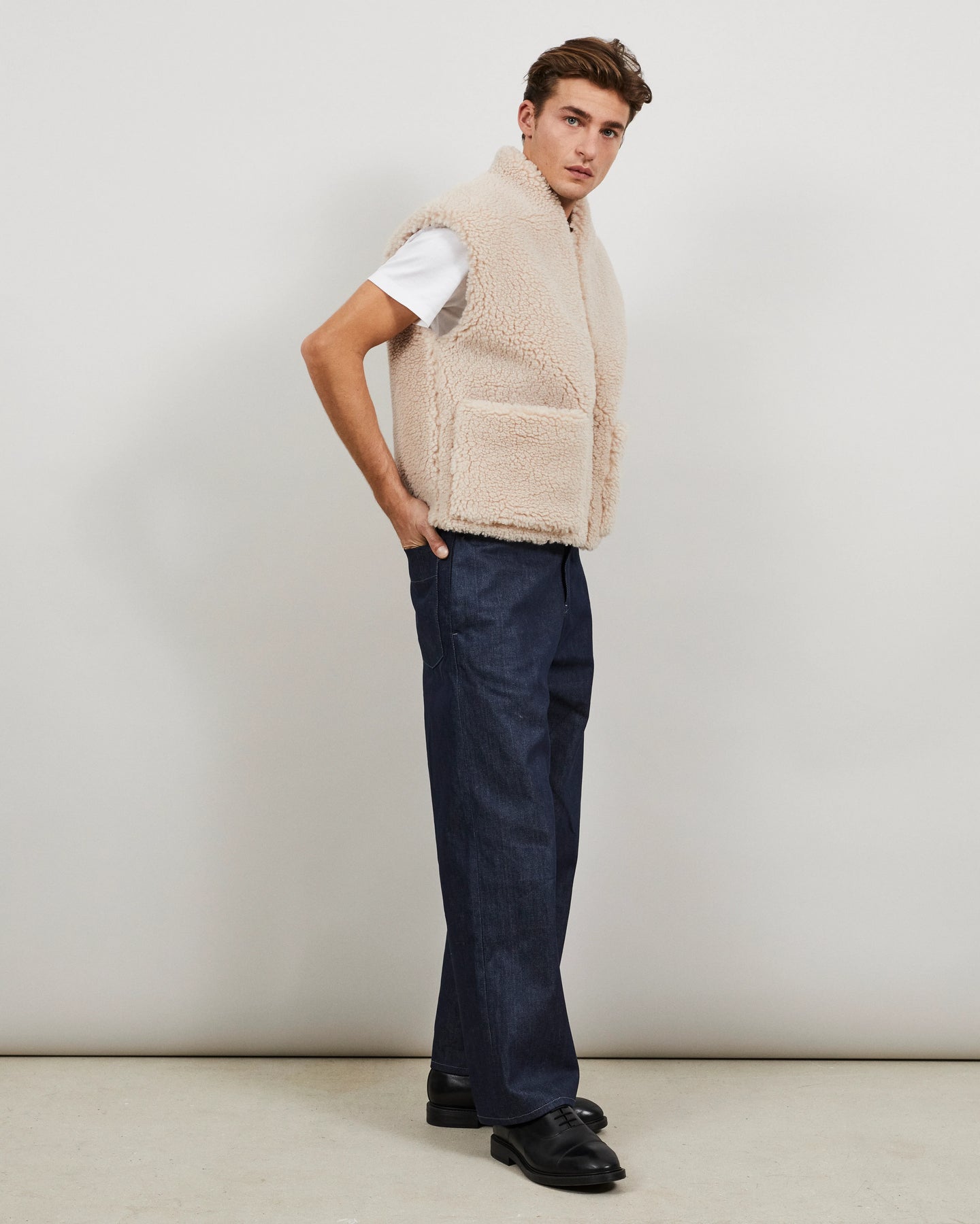 ADN Paris - Teddy, le gilet façon shearling